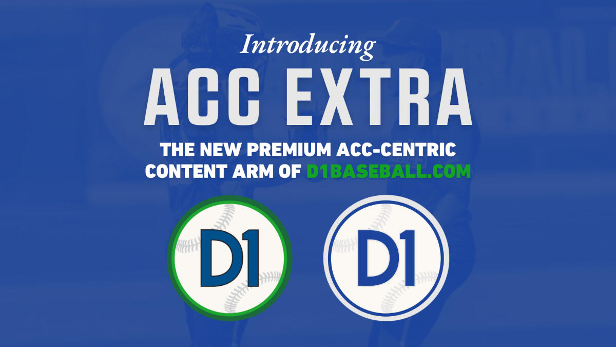 ACC Extra From D1Baseball